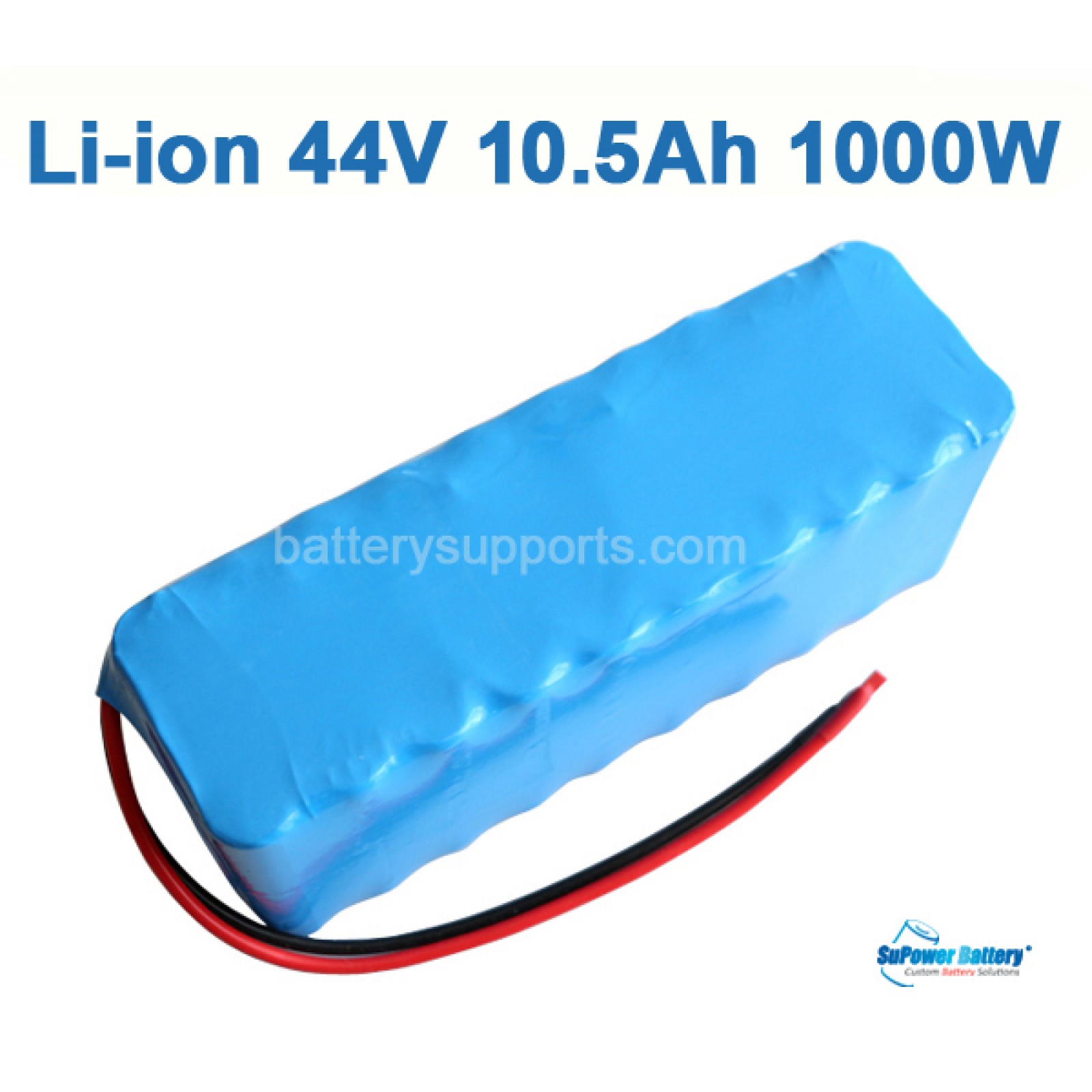 44V 46V 48V 10.5Ah 30A 1000W Lithium Li-ion EV Battery Pack