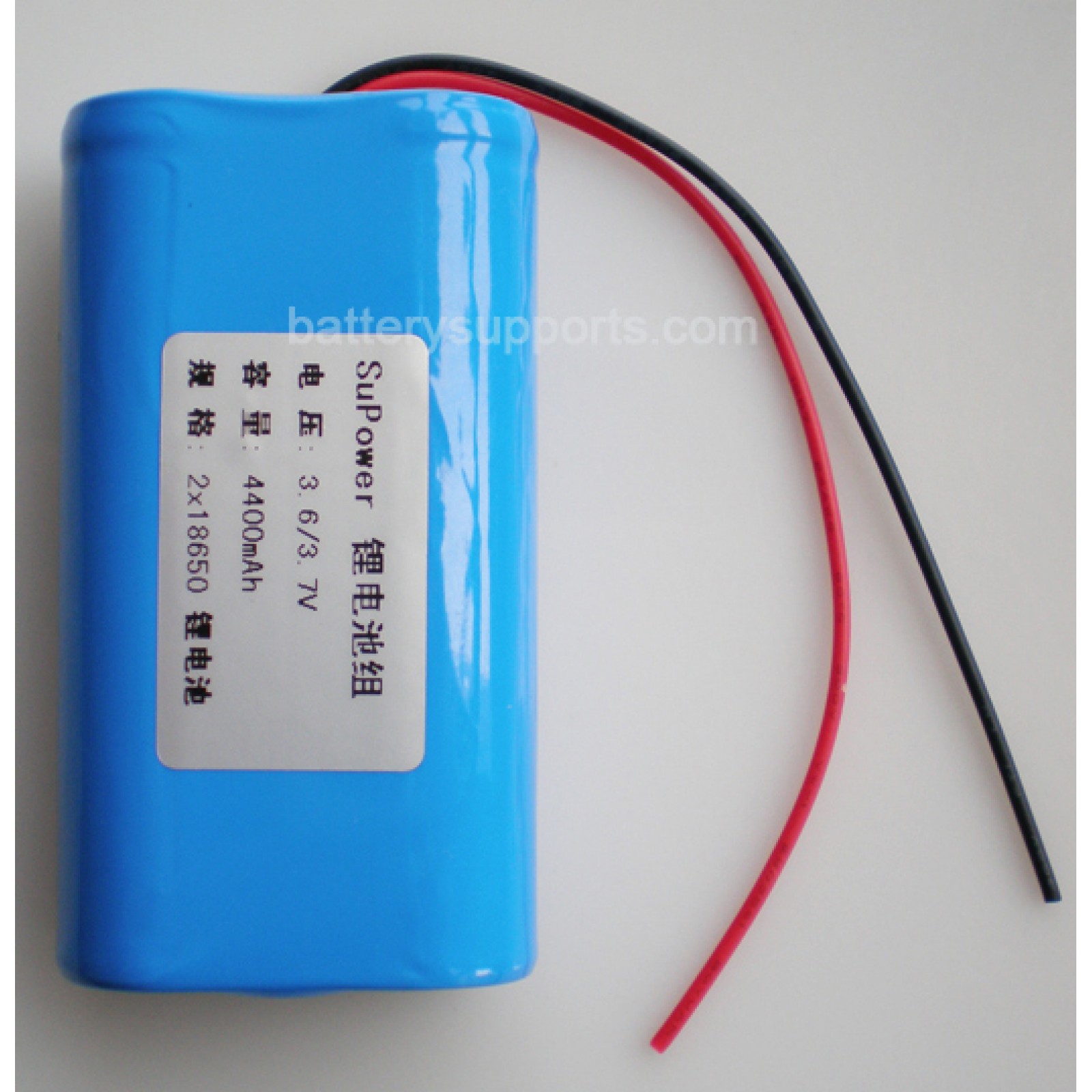 3.6V 3.7V 2* 18650 4400mAh 2P Lithium ion Li-ion Battery Pack